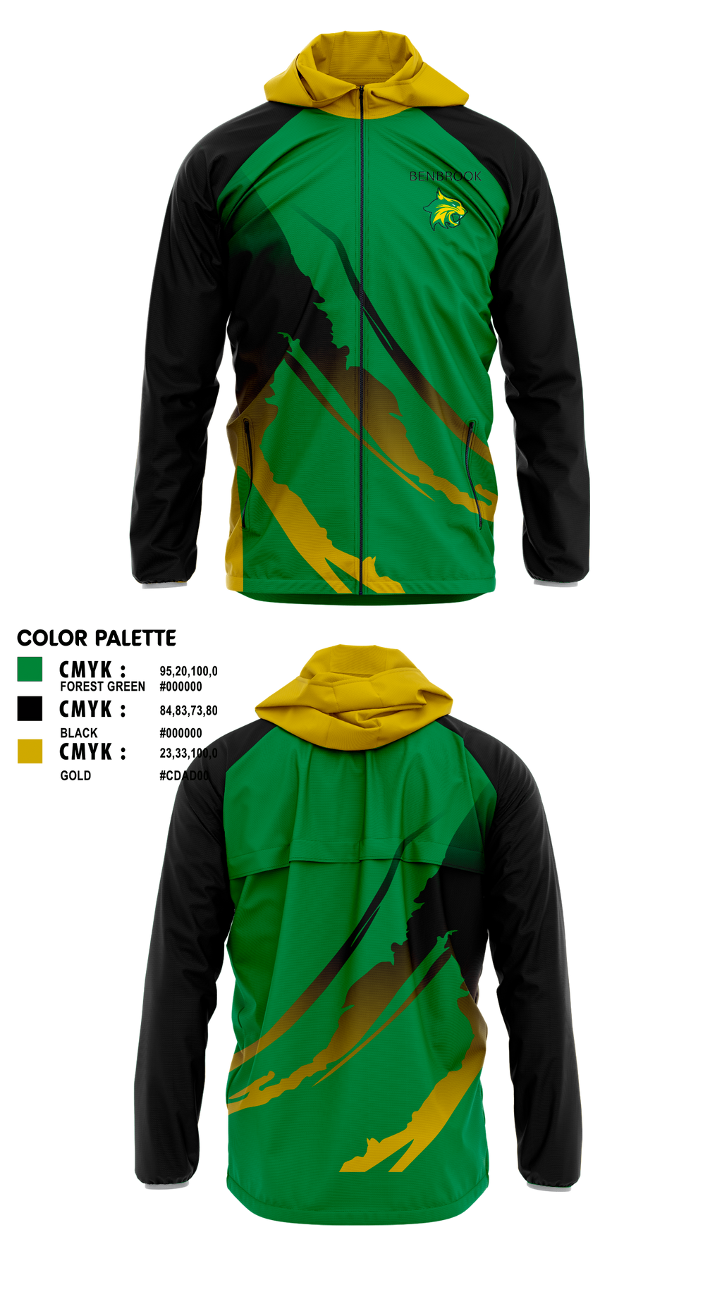 Bobcat Wrestling 58557900 Windbreaker - 1 – Teamtime