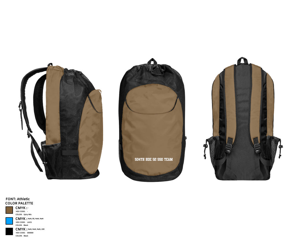 504th BDE S2 SSO Team 19347598 Gear Bag - 20 – Teamtime