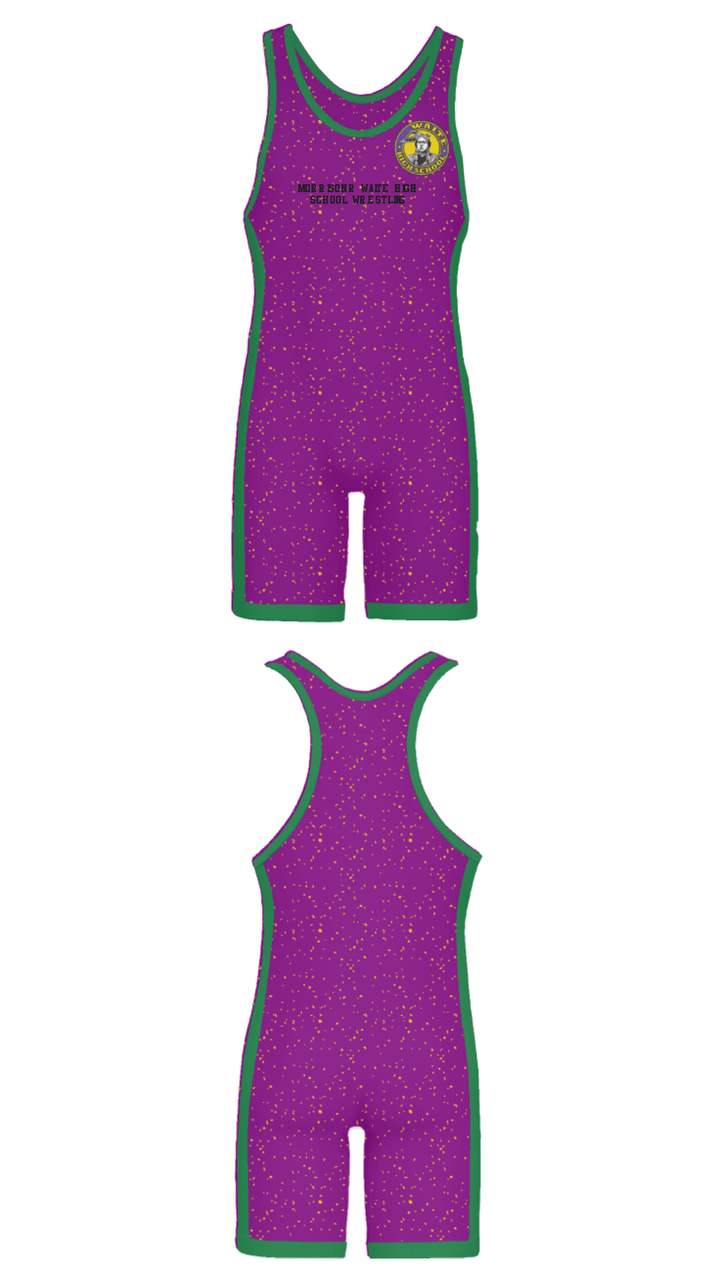 Morrison R Waite High School Wrestling 19179746 Wrestling Singlet - 30 ...