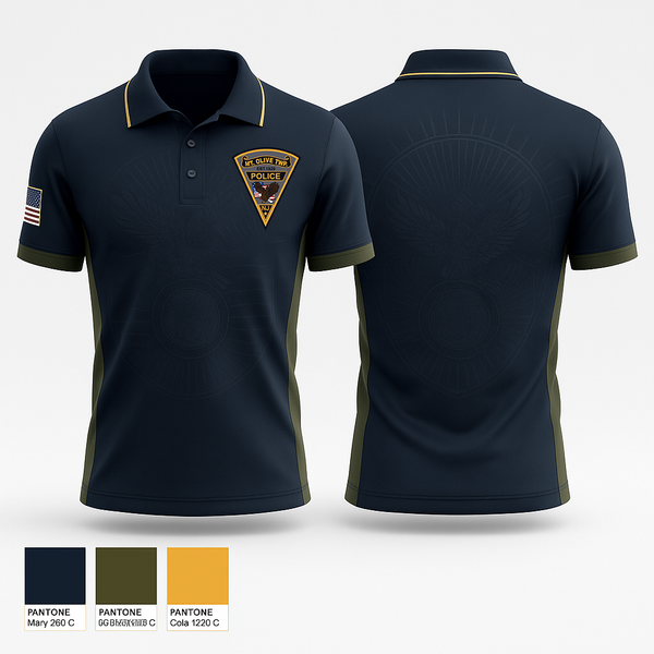 Mount Olive Police Department 51586812 Short Sleeve Performance Polo ...