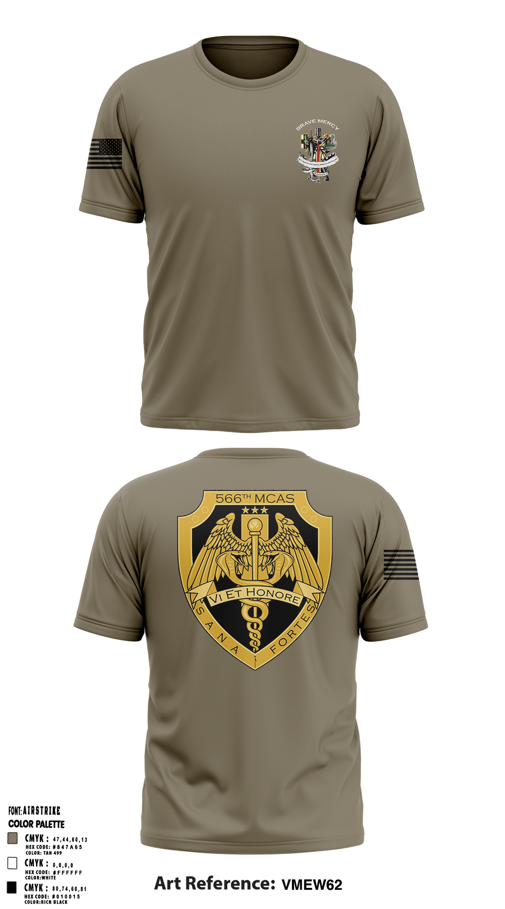 566 MCAS 1040274 Short Sleeve Performance Shirt - 65 – Teamtime