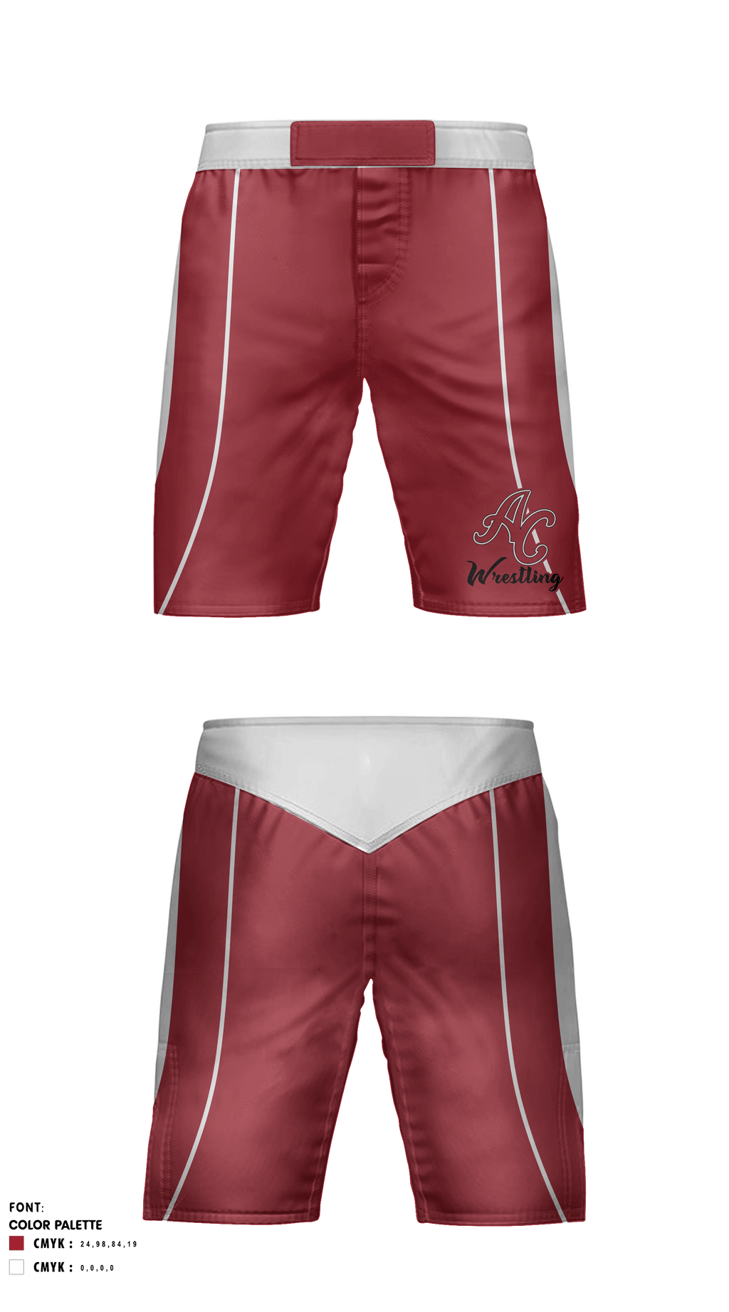 Abby-Colby Wrestling 21106531 Fight Shorts - 1 – Teamtime